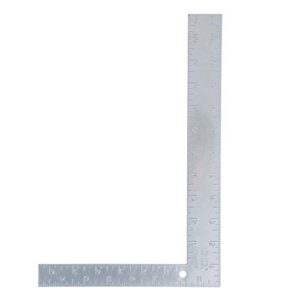 vinca scls-1208 carpenter l framing steel square 8 inch x 12 inch measuring layout tool