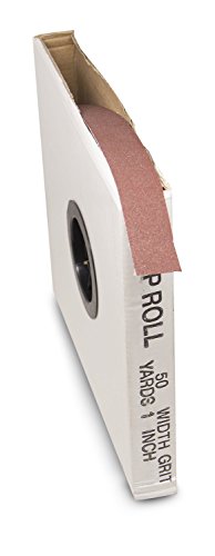 Benchmark Abrasives Aluminum Oxide 1" x 150' Shop Roll, Abrasive Sanding Roll with Double Resin Bond Technology for Polishing Finishing Metal Sanding Automotive Plumbing (100 Grit)