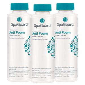 spaguard spa anti-foam (1 pt) (3 pack)