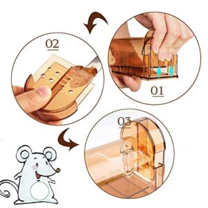 VENSMILE Humane Smart Mouse Trap No Kill Live Catch with Air Holes(2)