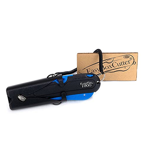 Modern Box Cutter for Food Industry with Stainless Steel Blades - High productivity and unique features with 100% guaranttee (1000 Series, Blue)