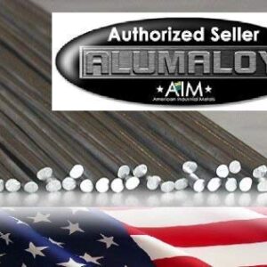 Alumaloy 20 Rods - USA Made, As Seen on TV, 1/8" x 18" Simple Welding Rods, Aluminum Brazing/Welding Rods, Aluminum Repair…