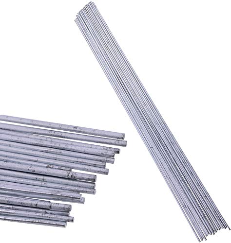 Alumaloy 20 Rods - USA Made, As Seen on TV, 1/8" x 18" Simple Welding Rods, Aluminum Brazing/Welding Rods, Aluminum Repair…