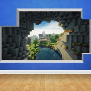 Extra Wide Mine Themed Mural - The Cave Entrance - Available in Two Sizes