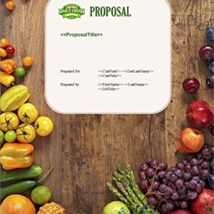 Proposal Pack Agriculture #5 - Business Proposals, Plans, Templates, Samples and Software V20.0