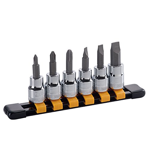 DWMT 3/8 DR 6PC SCRWDR BIT SKT SET