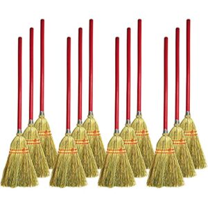 genuine joe lobby toy broom (pack of 12)