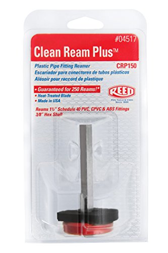 Reed Tool CRP150 Clean Ream Plus with 3/8-Inch Hex Shaft, 1-1/2-Inch Head