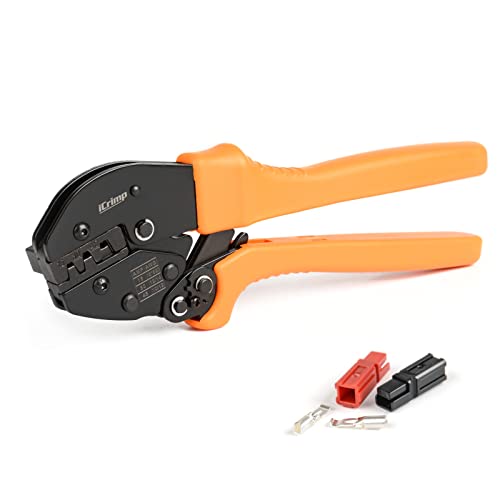 iCrimp Wire Crimping Tool for 15, 30 and 45 Amp Contacts DC Power Connector Modular Power Connector Kit