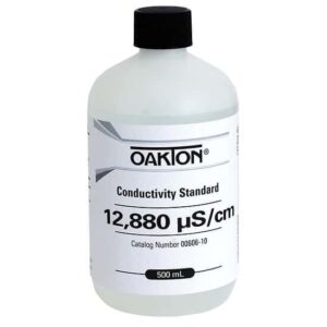 oakton ao-00606-10 oakton conductivity and tds standard, 12,880 Μs; 500 ml