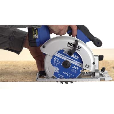 Kobalt 24-Volt Max 6-1/2-in Cordless Circular Saw Brake