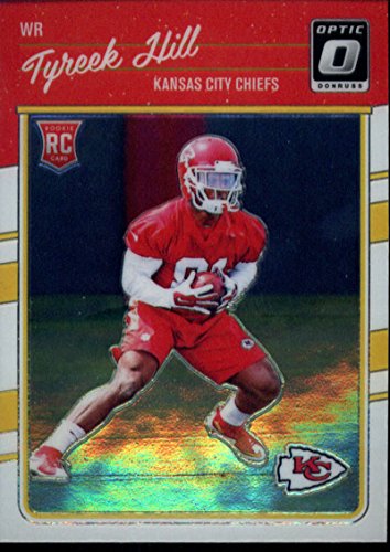 2016 Donruss Optic #117 Tyreek Hill Kansas City Chiefs Rookie Football Card