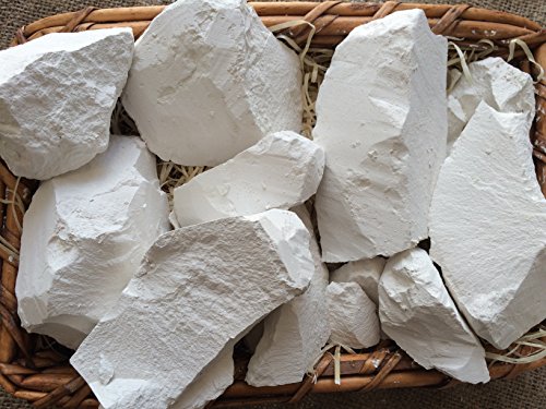 UCLAYS SEVERSKY edible Chalk chunks (lump) natural for eating (food), 1 lb (450 g)