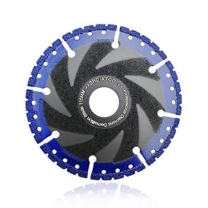 shdiatool 4-1/2 inch metal cutting diamond blade all purpose cut off wheel for rebar sheet metal angle iron stainless steel(for 7/8” arbor)