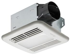 delta breezintegrity itg80led, 80 cfm exhaust bath fan with led light