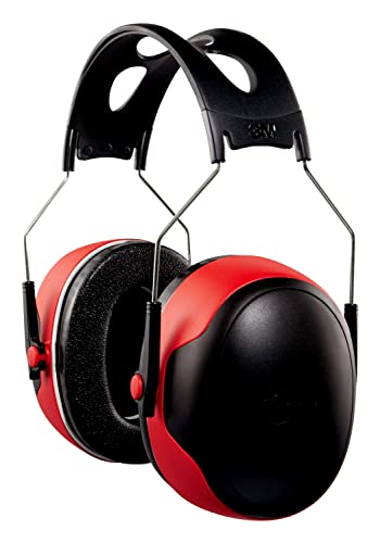 3M Pro-Grade Noise-Reducing Earmuff, NRR 30 dB, Lightweight and Adjustable, Black, One Size