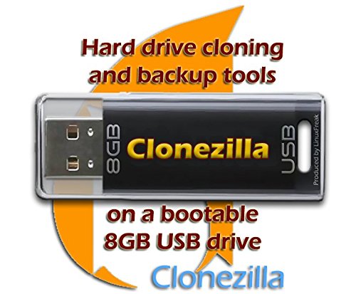 CloneZilla on 8GB USB Drive - System Backup and Cloning Solution