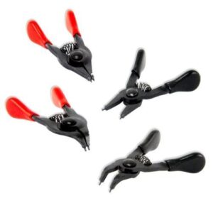 4 piece mini snap ring pliers set by vector