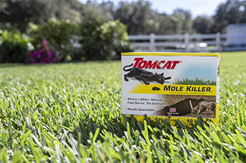 Tomcat Mole Killer Worm Bait, 10 Count (Pack of 4)