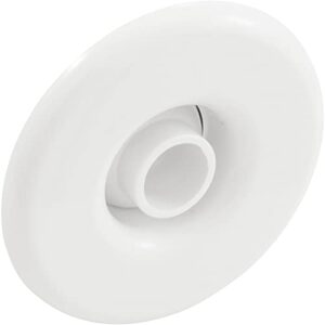 hydro-air escutcheon, bwg/hai slimline, smth, w/dir eyeball, white