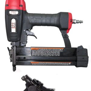 3PLUS HFS509040SP 4-in-1 Pneumatic 18 Gauge Flooring Stapler/Nailer