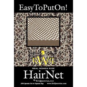 no knot hair net medium brown