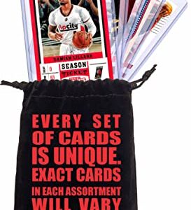 Damian Lillard (5) Assorted Basketball Cards Bundle - Portland Trailblazers Trading Cards - # 2