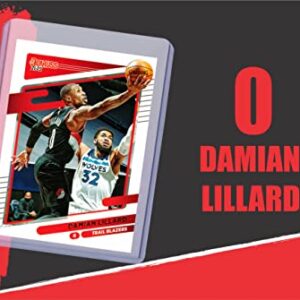 Damian Lillard (5) Assorted Basketball Cards Bundle - Portland Trailblazers Trading Cards - # 2