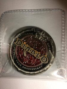 blizzcon 2016 diablo 20th anniversary coin