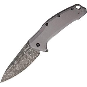 kershaw ks1776grydam-brk link gray aluminum a/o dam