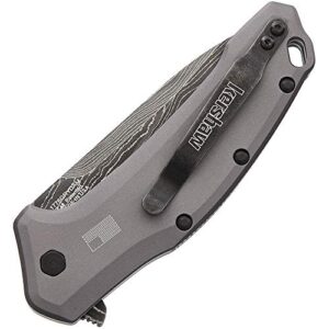 Kershaw KS1776GRYDAM-BRK Link Gray Aluminum A/O Dam