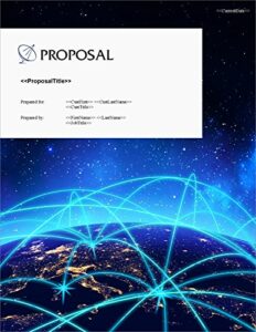 proposal pack telecom #4 - business proposals, plans, templates, samples and software v20.0