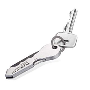 TROIKA Silver Tone Box Opener Keyring