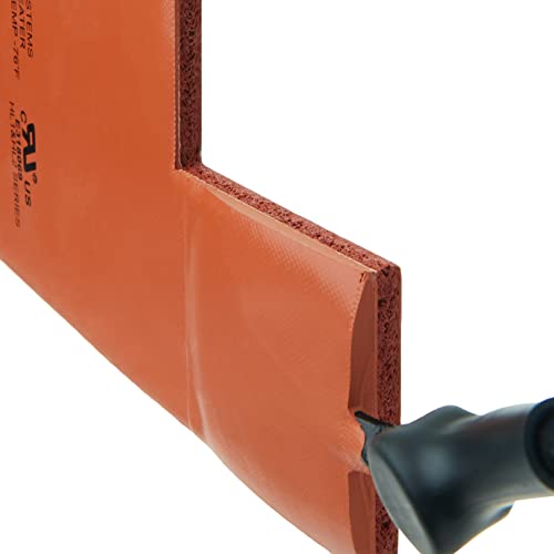 Generac 7101 Battery Heater Pad for 9kW-22kW Air Cooled Standby Generators - Maintain Optimum Battery Performance, Orange