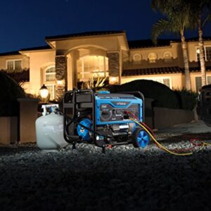 Pulsar 5,250W Dual Fuel Portable Generator with Switch and Go Technology, PG5250B