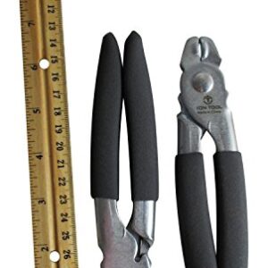 Hog Ring Pliers & 150 Galvanized Hog Rings, Professional Upholstery Installation Kit