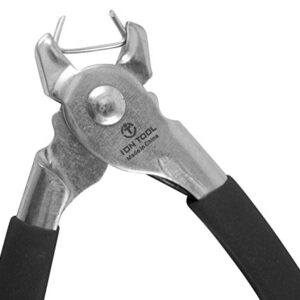 Hog Ring Pliers & 150 Galvanized Hog Rings, Professional Upholstery Installation Kit