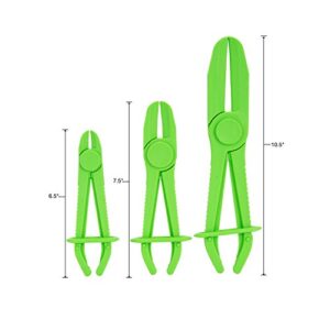 OEMTOOLS 24689 3 Piece Hose Pinching Pliers Set, Hose Clamp Pliers, Plastic Hose Clamp, Radiator Hose Clamps, Hose Pinch Pliers, Fuel Line Pinch Clamp