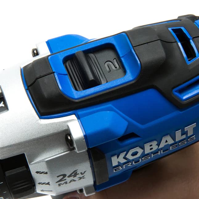 Kobalt 1/2-in 24-Volt Max-Volt Lithium Ion (Li-ion) Variable Speed Brushless Cordless Hammer Drill Bare Tool Only (Tool Only, Model #kdd524b-03)