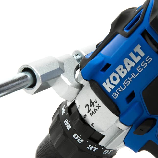 Kobalt 1/2-in 24-Volt Max-Volt Lithium Ion (Li-ion) Variable Speed Brushless Cordless Hammer Drill Bare Tool Only (Tool Only, Model #kdd524b-03)