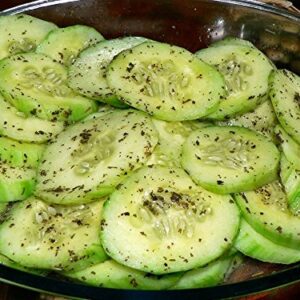 Cucumber, Long Green Improved Seeds, Non-GMO, 75 Seeds per Package,Long Green Improved Cucumber is a Strong, Vigorous Producer Jacobs Ladder Ent.