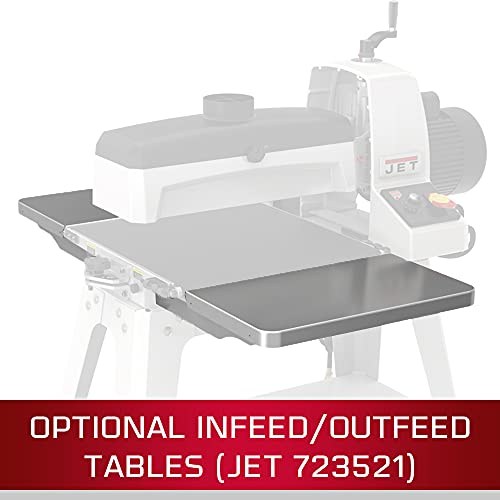 JET JWDS-1836, 18" x 36" Drum Sander with Stand, 1Ph 115V (723530K)