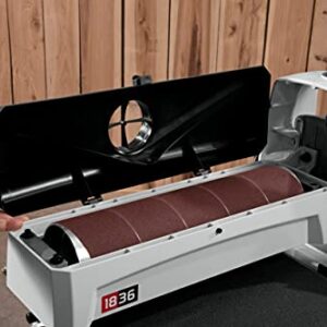 JET JWDS-1836, 18" x 36" Drum Sander with Stand, 1Ph 115V (723530K)