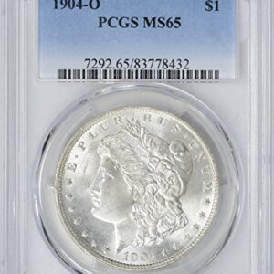 1904-O Morgan Dollar, MS65, PCGS