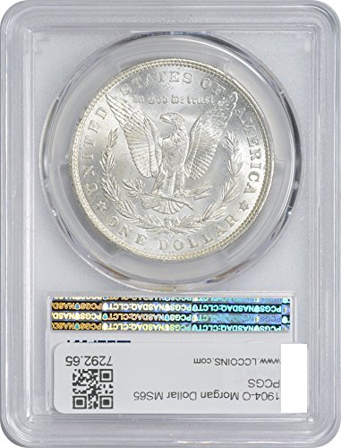 1904-O Morgan Dollar, MS65, PCGS