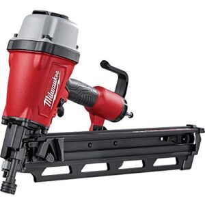 milwaukee pneumatic 3-1/2 in. 21 degree full round head framing nailer