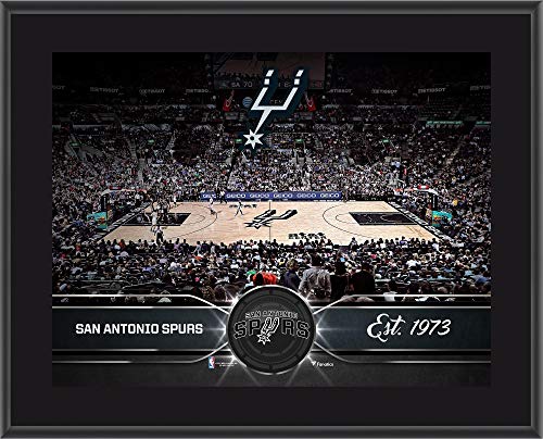 San Antonio Spurs 10.5" x 13" Sublimated Team Stadium Plaque - NBA Team Plaques and Collages