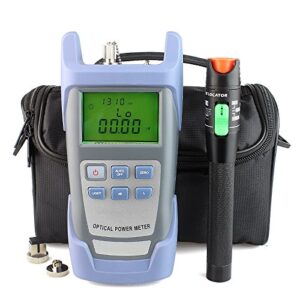 fiber optic cable tester fc sc & 2.5mm 30mv visual fault locator with sc,fc connector and shoulder toolkit