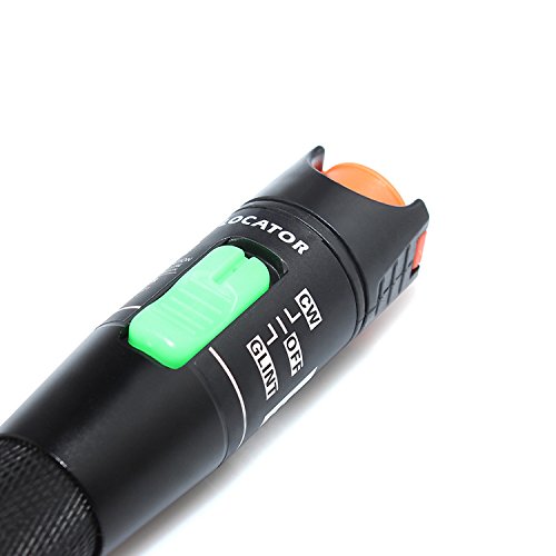 Fiber Optic Cable Tester FC SC & 2.5mm 30mV Visual Fault Locator with Sc,Fc Connector and Shoulder Toolkit