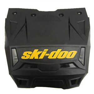 ski-doo new oem snow flap guard black/yellow 520001297 mx-z tnt rs ho etec ace